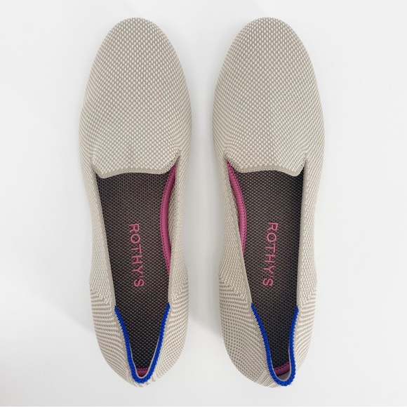 Rothy's | Shoes | Rothys The Loafer In Linen Double Stitch Flats Round ...